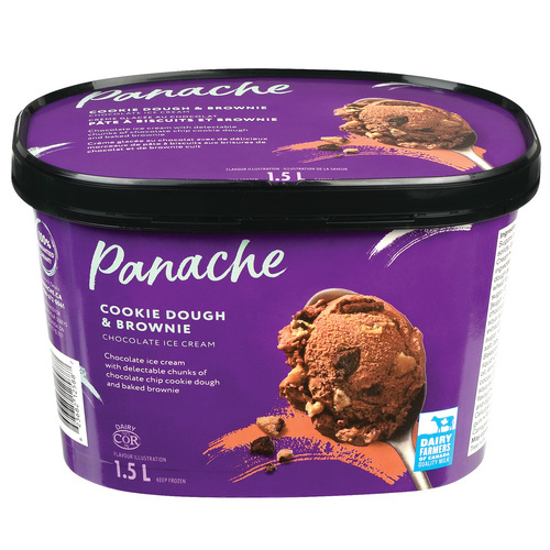 Ice Cream Cookie Dough & Brownie 1.5 L | Panache.ca